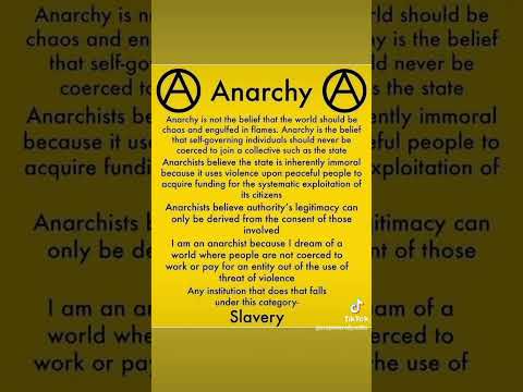 What Does The Word Anarchy Really Mean?
