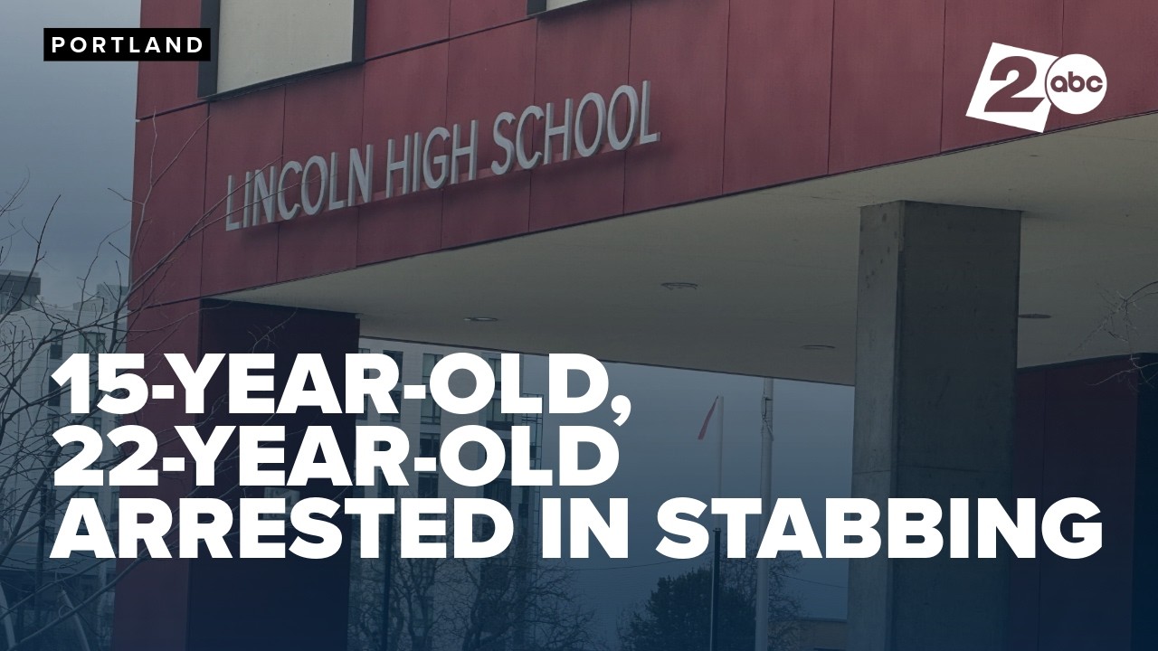 2 stabbing suspects arrested inside Lincoln High School in Downtown Portland