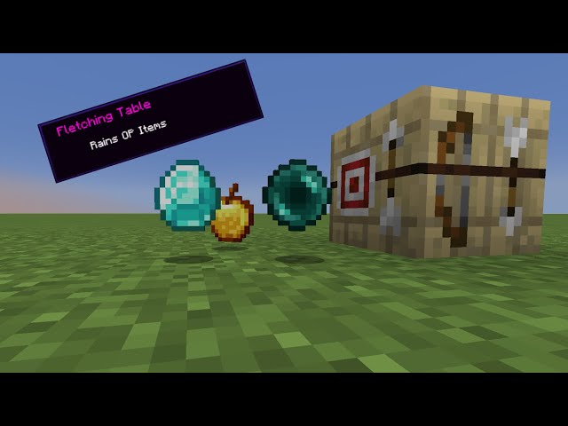 OP Custom Fletching Tables (1.18.2) Minecraft Mod