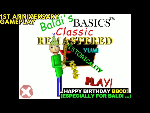 Steam Community :: Video :: SELAMAT ULANG TAHUN BALDI REMASTERED! | Baldi's Basics Classic ...