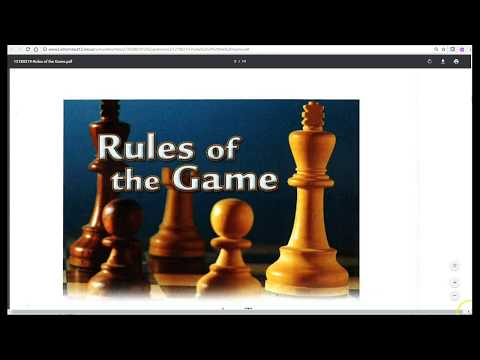 Rules of the Game (Part I) Active Reading