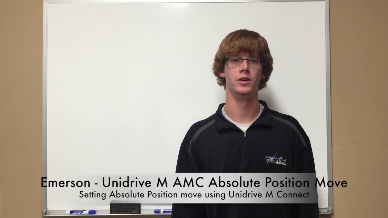 Control Techniques - Unidrive M AMC Absolute Position Setup