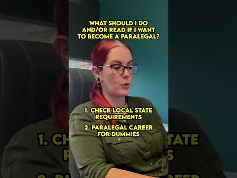 Lauren from Attorneys For Freedom talks about where to start if you want to become a Paralegal!