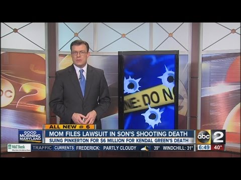 Mom files lawsuit in Md. man's shooting death