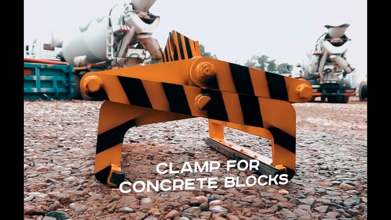 The concrete block clamp