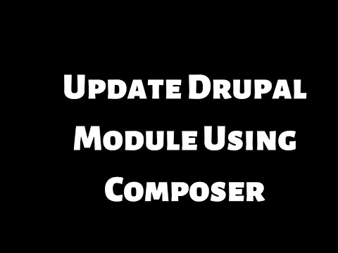 Update Drupal Module Using Composer | Drupal