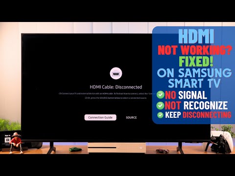 Fix: No Signal Error From HDMI Connections Samsung Smart TV!