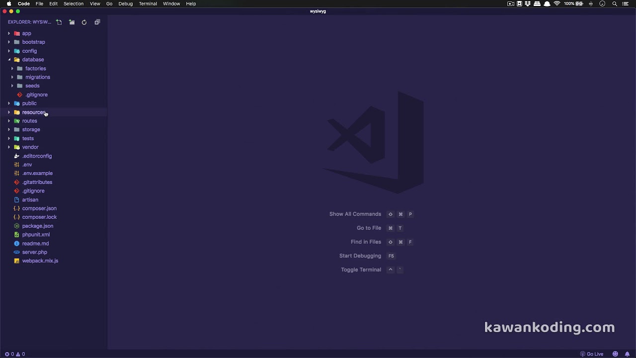 Implementasi CKEditor & Laravel 5.8 - 01 Setup Database & Tampilan