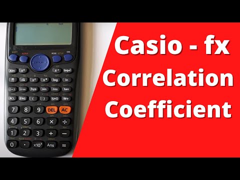 How to Calculate the Correlation Coefficient on Casio fx-83GT PLUS Calculator