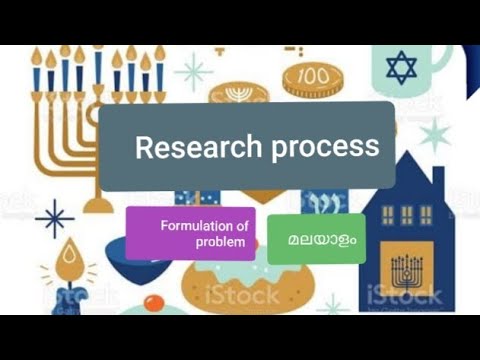 Research process and formulation of problem | malayalam