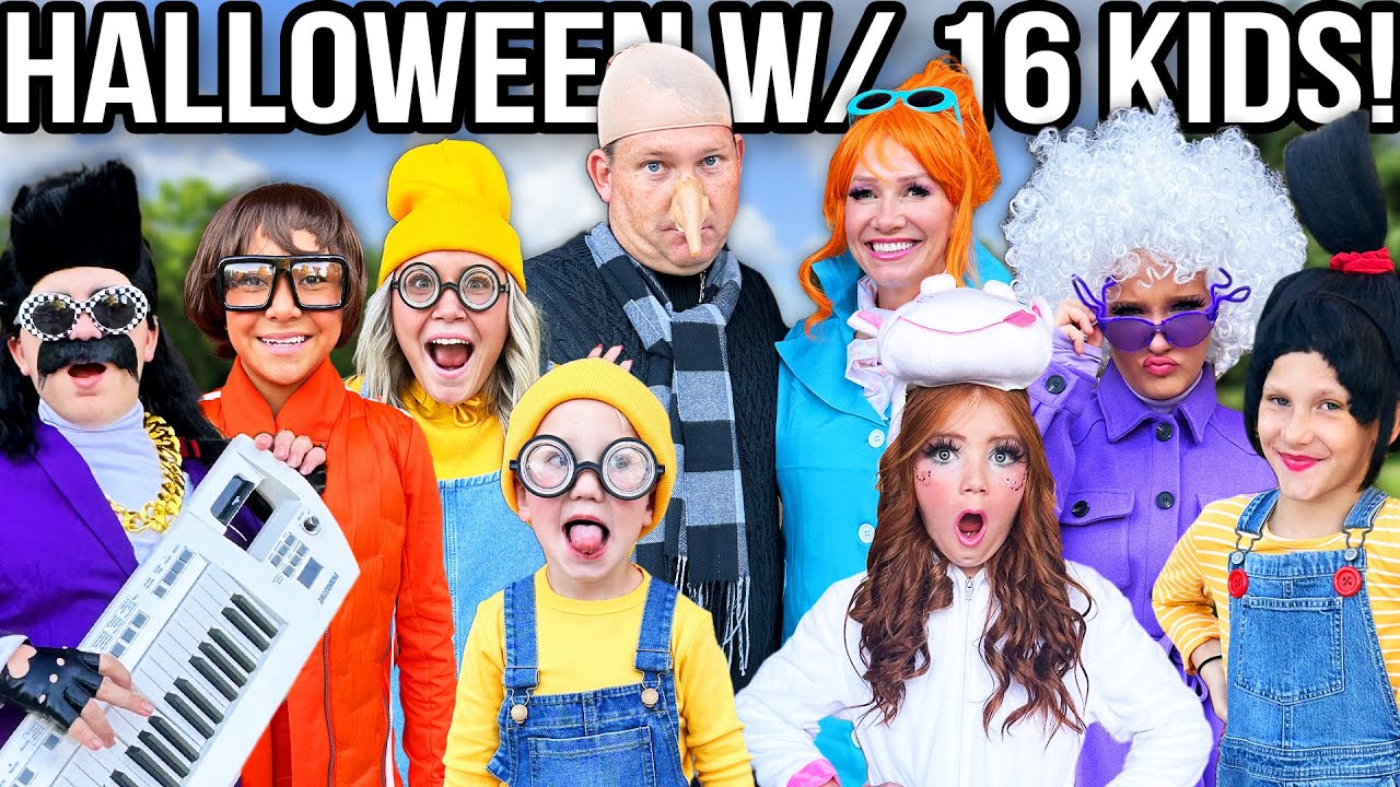 EPIC HALLOWEEN PARTY! *OUR COSTUME REVEAL*