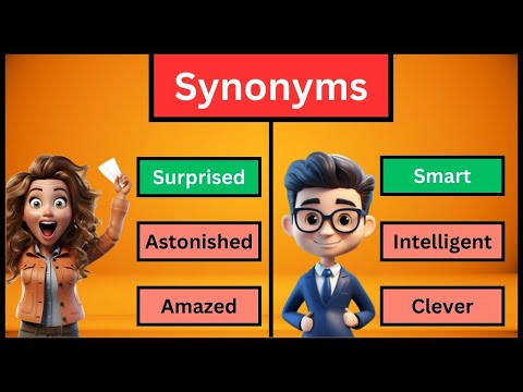 Learn Synonyms with Cool Examples For Kids!