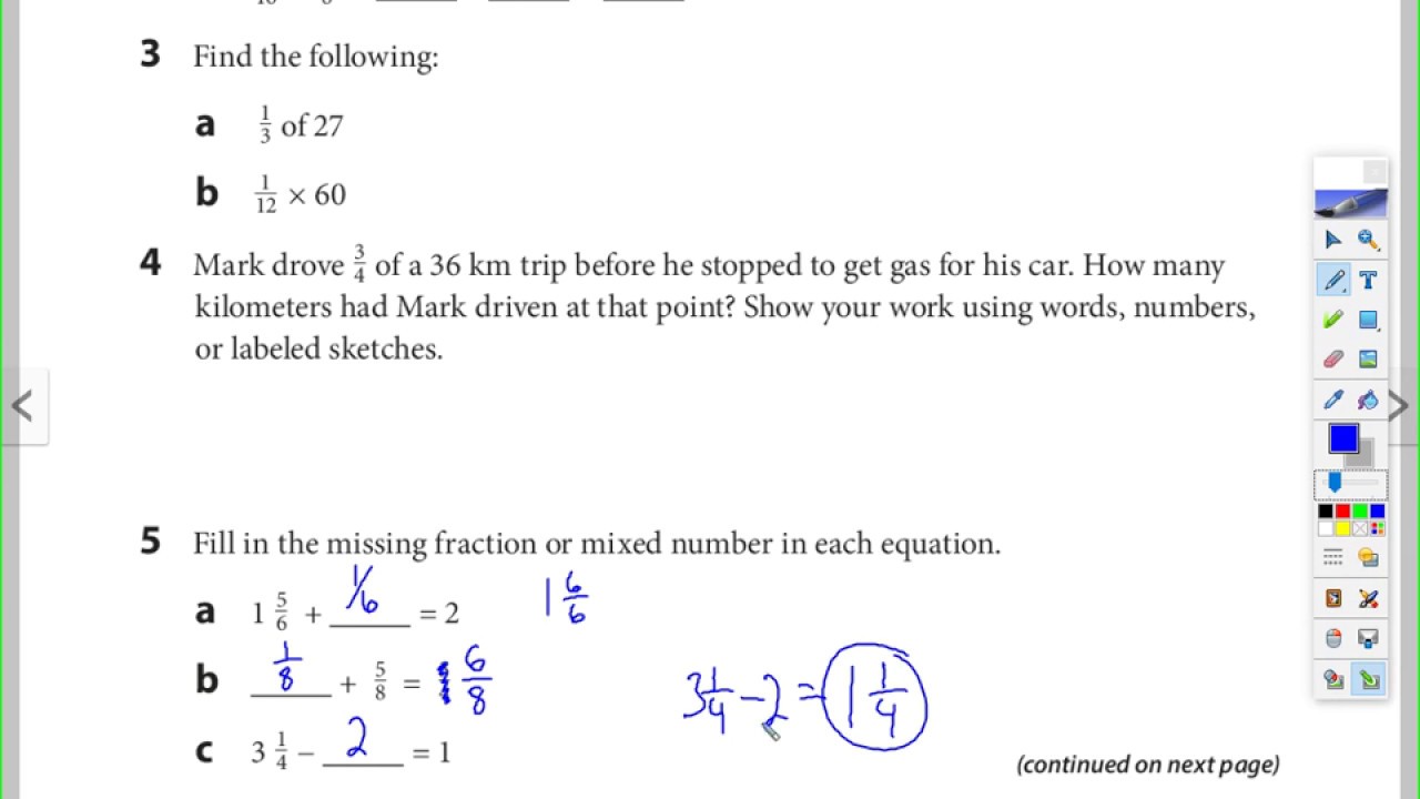 Bridges Unit 2 Pre-Assess pg. 2