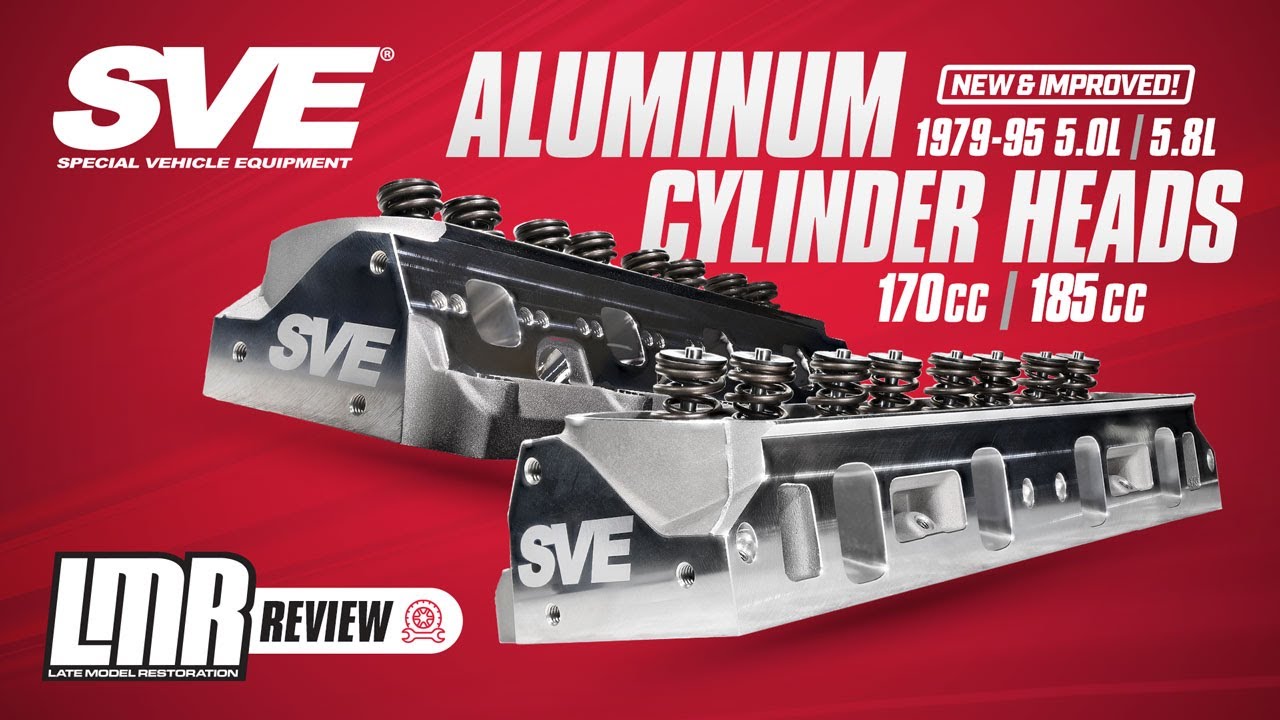 SVE Aluminum Cylinder Heads for Small Block Ford 302/351 | 170cc & CNC'd 185cc - Overview