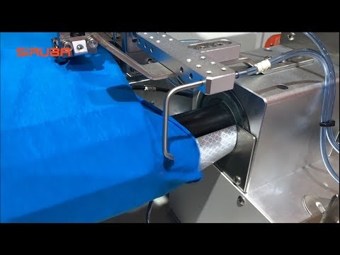 Button Hamming Machine - Siruba Asc-Tbh100 Automatic T-Shirt Bottom ...