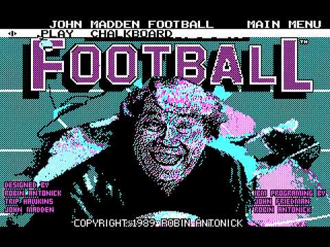 (Gameplay - 3875) John Madden Football (IBM PC - 68)