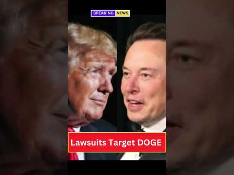 Lawsuits Target DOGE for Transparency Issues #usatoday