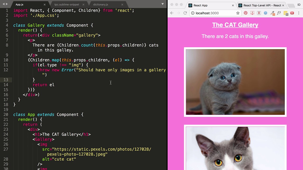 How to use the React Children Object
