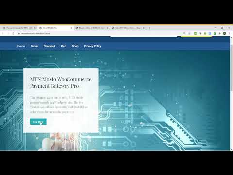 Payment Gateway for MTN MoMo on WooCommerce