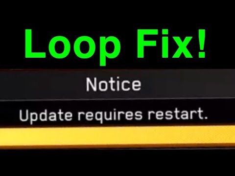 MODERN WARFARE Notice "Update requires restart" Loop HOW TO FIX!