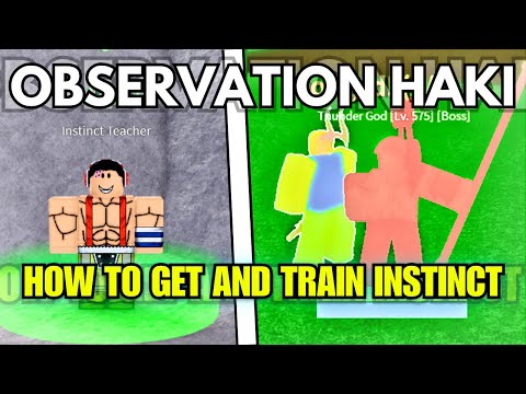 How to Get Observation Haki In Blox Fruits!