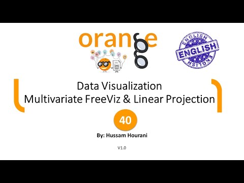 40 Data Visualization Multivariate FreeViz Linear Projection - الورشه