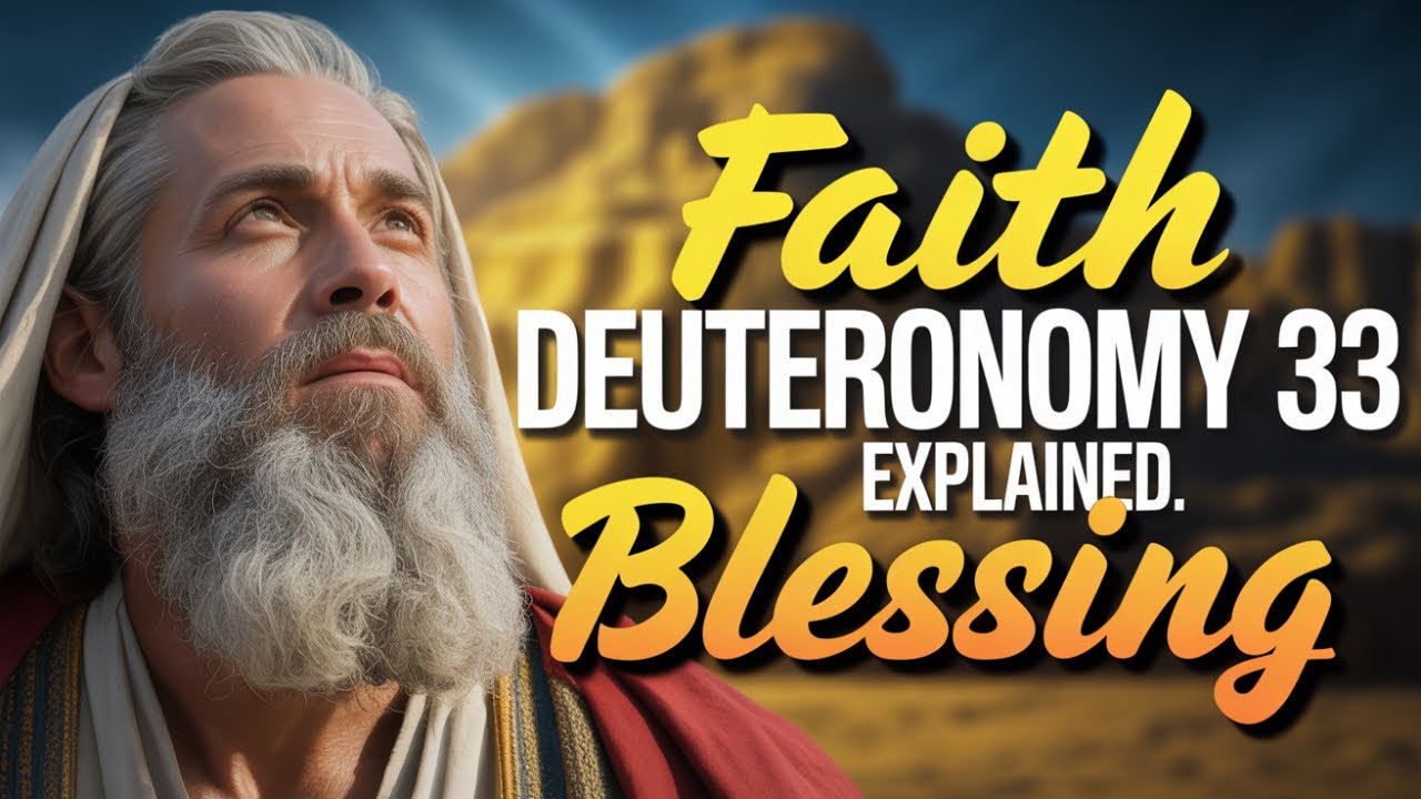 Deuteronomy Chapter 33 Explained (Moses’ Final Blessing: Faith and the Promised Land)
