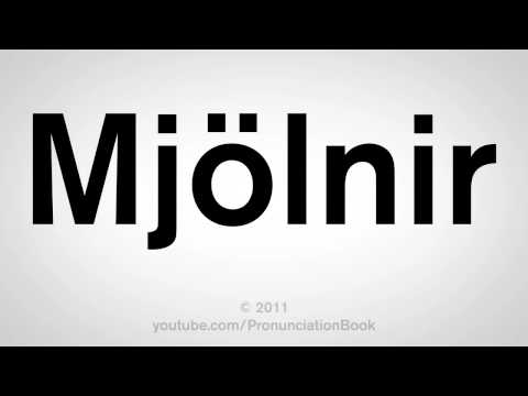 How To Pronounce Mjolnir