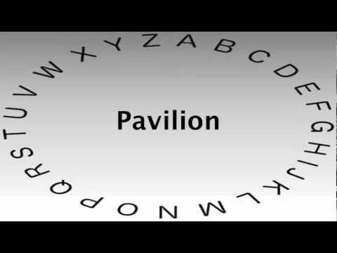 Spelling Bee Words and Definitions — Pavilion