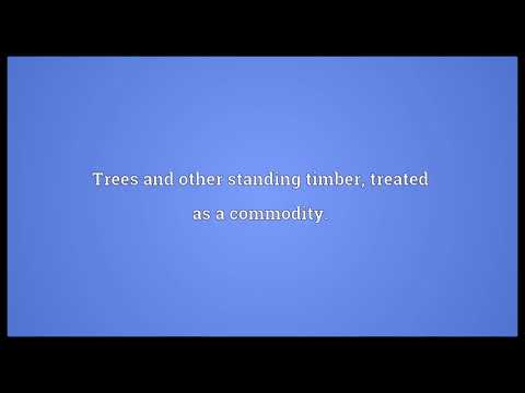 Stumpage Meaning