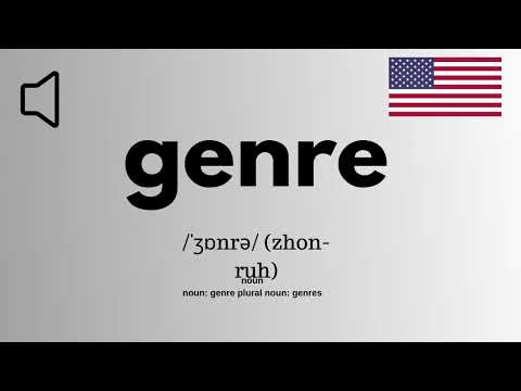 How to Pronounce genre in American Accent