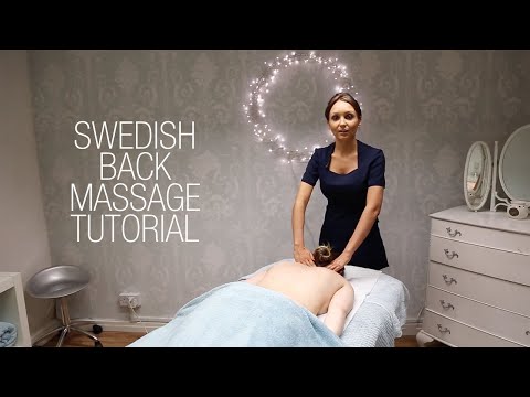 Basic Swedish Back Massage Techniques - Relaxing Step by Step Guide