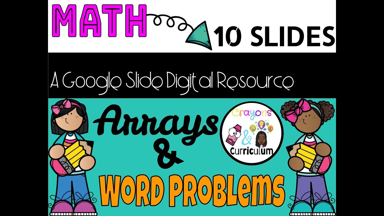 Arrays and Word Problems (TPT Resource Demo)