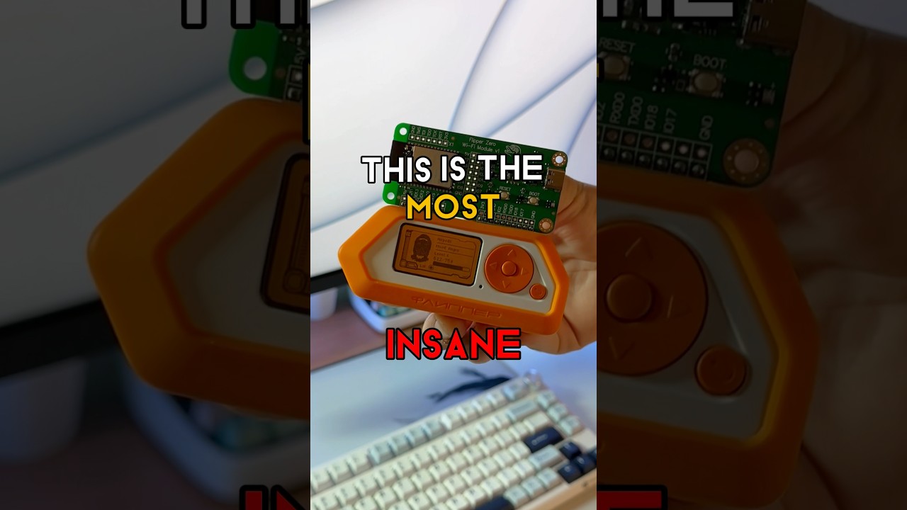 The Most INSANE device I’ve ever reviewed #flipperzero #flipper #gamingsetup #gaming #hacking #tech