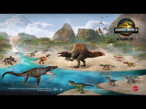 Jurassic World rebirth Mattel toy commercial!!!
