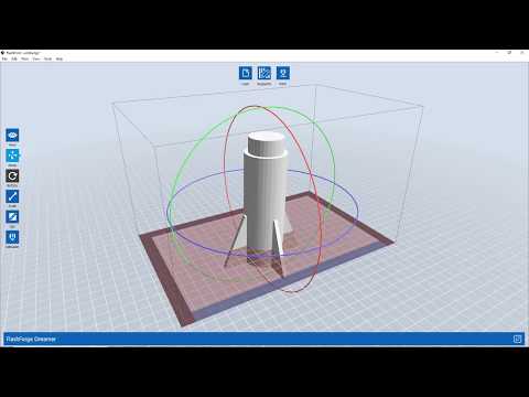 How to use the FlashPrint software to successfully level and 3D Print stl files