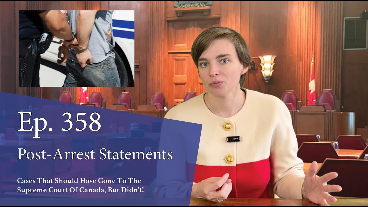 Post-Arrest Statements: Cases That Should Have Gone to the Supreme ...