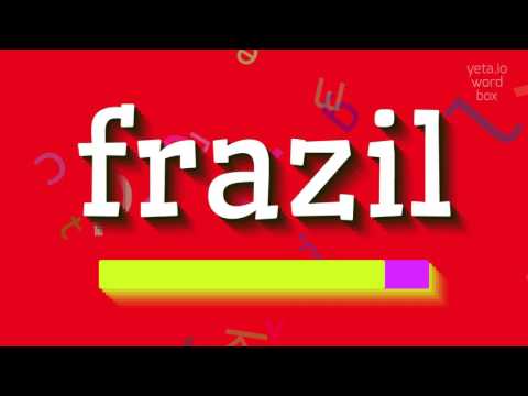 How to say "frazil"! (High Quality Voices)