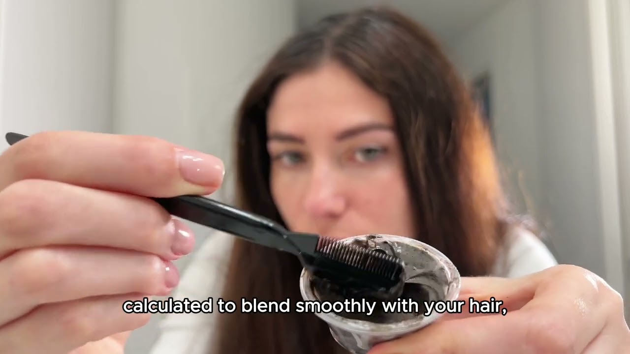 Quick Fix for Grays: Brow + Root Touch-Up