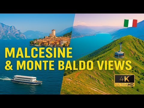 The Most Beautiful Cable Car In The World - from Limone to Malcesine and Monte Baldo