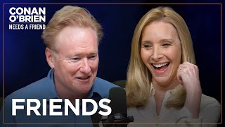Conan Sat With The Friends Cast At Lisa Kudrows Wedding | Conan Obrien ...
