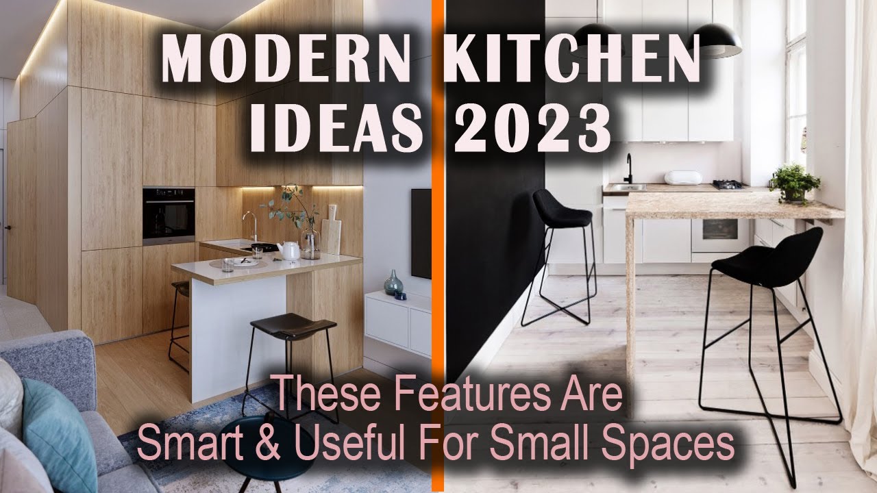 Small Kitchen Ideas With Smart Space-Saving Furniture 2023 | Home Decorating Ideas