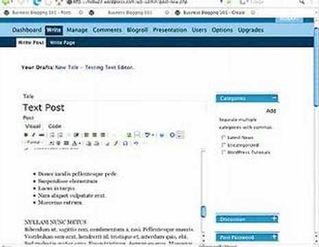 WordPress Tutorial – How to Insert Text into a WordPress Post or Page from Microsoft Word or ...
