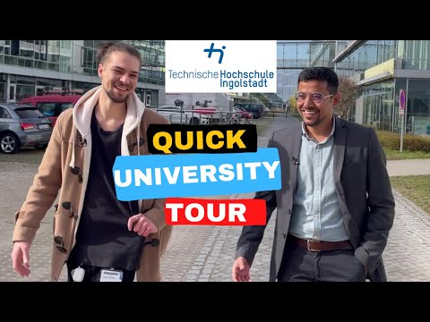 Quick Campus Tour TH Ingolstadt (THI) | Techische Hochschule Ingolstadt | Rushikesh Munde