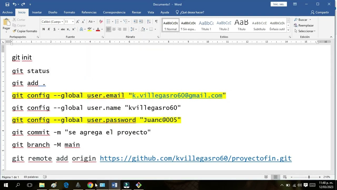 Proyecto Git y Github