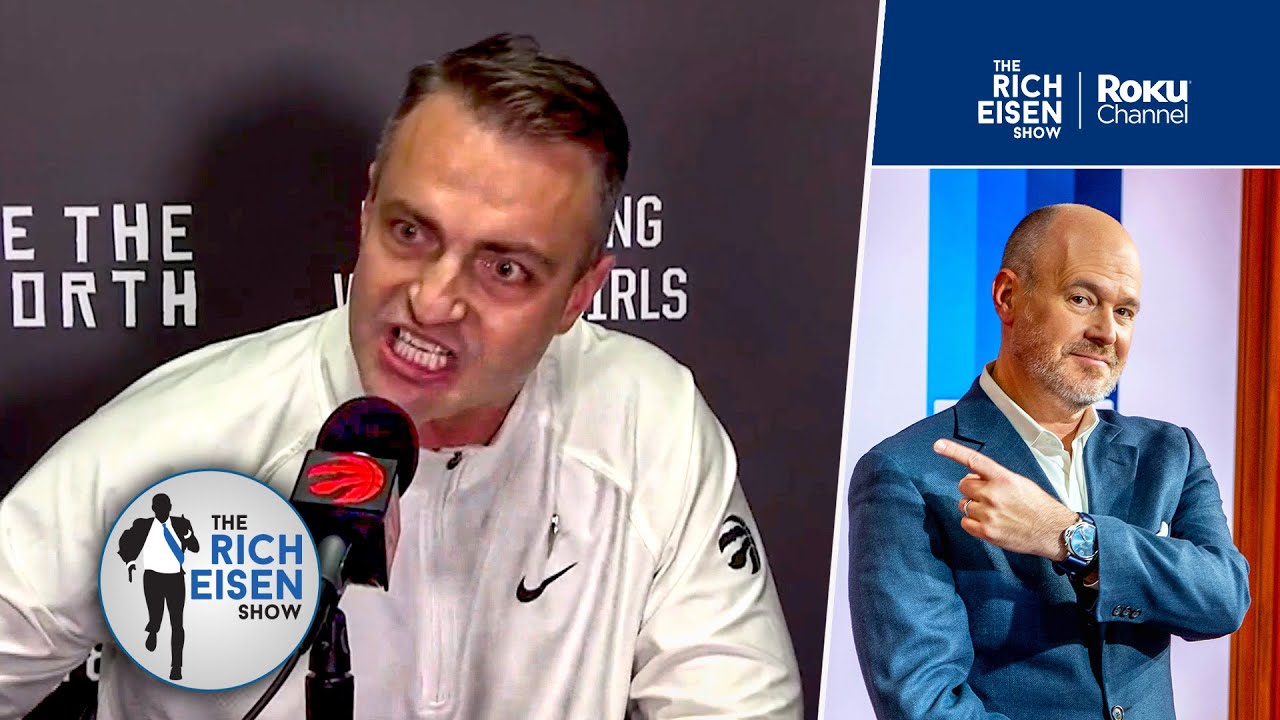 Raptors HC Darko Rajakovic Just Entered the Pantheon of Postgame Coach Rants! | The Rich Eisen Show