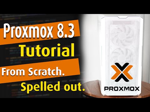 Let's install Proxmox 8.3 in 2025: From Scratch. Spelled out.