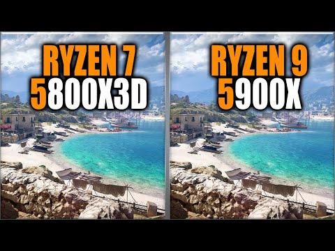 5800X3D vs 5900X Benchmarks – 15 Tests - Tested 15 Games and Applications