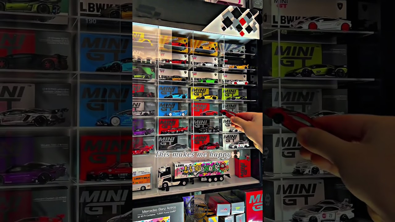 Lining them up, one by one Clean, simple, satisfying