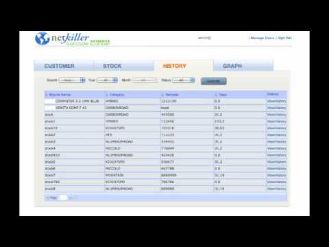 Admin C-Panel for Netkiller Barcode Scanner